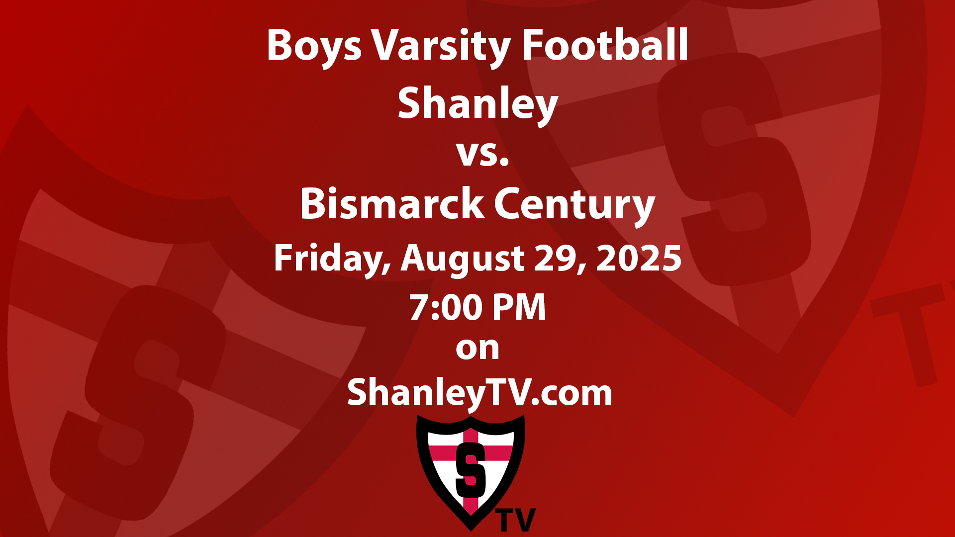 Boys Varsity Football: Shanley vs. Century | Shanley TV